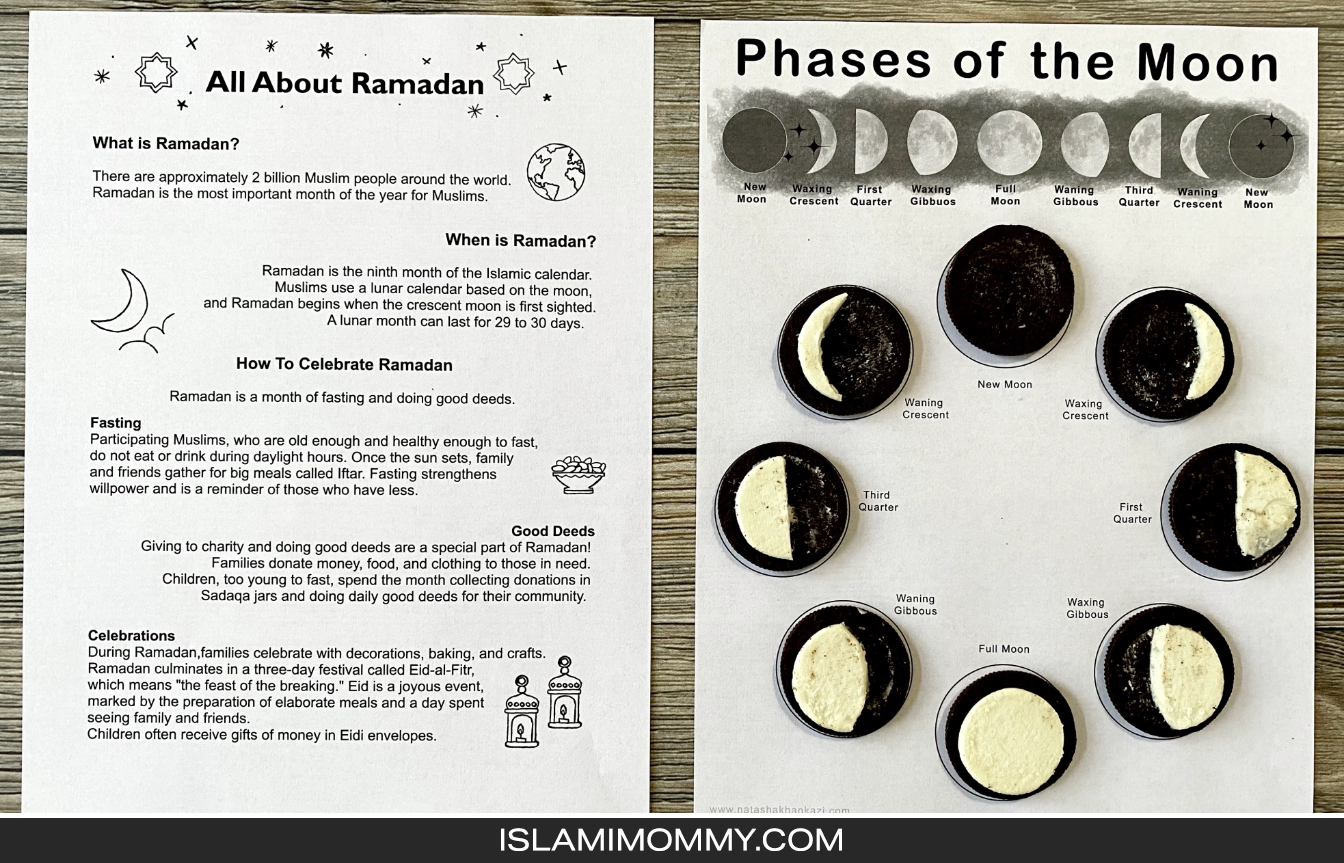 Ramadan Moon Phases! - Critchlow Adkins Children's Centers